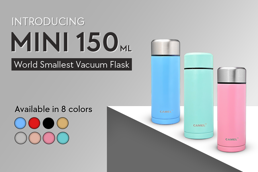 MINI 150 Collection - Hot & Cold Vacuum Flask - Camel Flasks – Camelflasks
